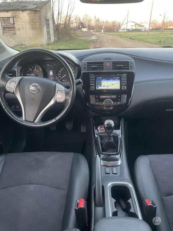 Balts Nissan Pulsar 2016 Kretinga, ar dzinēja tilpumu 1.46 L un nobraukumu 269 tūkst. km par 5800 €, foto 9 vietnē AUTOMOTO.COM.LV