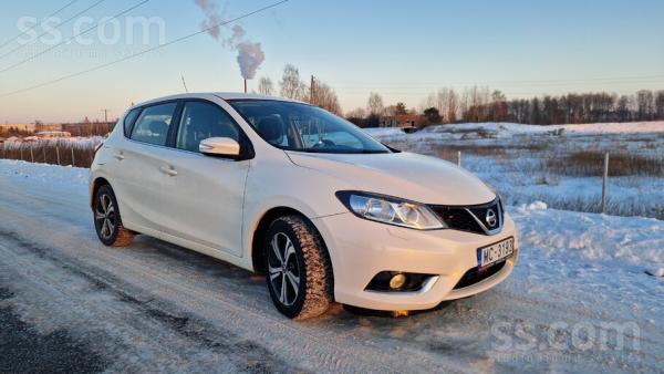 Balts Nissan Pulsar 2016 Rīga, ar dzinēja tilpumu 1.20 L un nobraukumu 96 tūkst. km par 4900 €, foto 2 vietnē AUTOMOTO.COM.LV