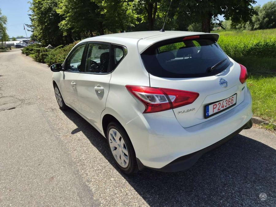 Balts Nissan Pulsar 2016 Kauņa, ar dzinēja tilpumu 1.46 L un nobraukumu 299 tūkst. km par 4200 €, foto 1 vietnē AUTOMOTO.COM.LV