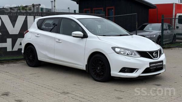 White Nissan Pulsar 2016 in Liepaja, with an engine capacity of 1.50 L and mileage of 182 thousand km for 4750 €, photo 2 on AUTOMOTO.COM.LV