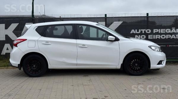 White Nissan Pulsar 2016 in Liepaja, with an engine capacity of 1.50 L and mileage of 182 thousand km for 4750 €, photo 3 on AUTOMOTO.COM.LV