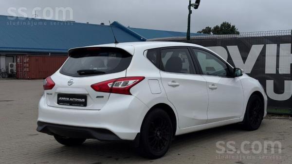 White Nissan Pulsar 2016 in Liepaja, with an engine capacity of 1.50 L and mileage of 182 thousand km for 4750 €, photo 4 on AUTOMOTO.COM.LV