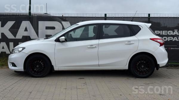 White Nissan Pulsar 2016 in Liepaja, with an engine capacity of 1.50 L and mileage of 182 thousand km for 4750 €, photo 7 on AUTOMOTO.COM.LV