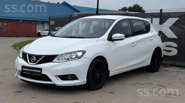 White Nissan Pulsar 2016 in Liepaja, with an engine capacity of 1.50 L and mileage of 182 thousand km for 4750 €, photo 8 on AUTOMOTO.COM.LV