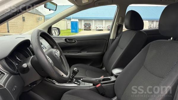 White Nissan Pulsar 2016 in Liepaja, with an engine capacity of 1.50 L and mileage of 182 thousand km for 4750 €, photo 9 on AUTOMOTO.COM.LV