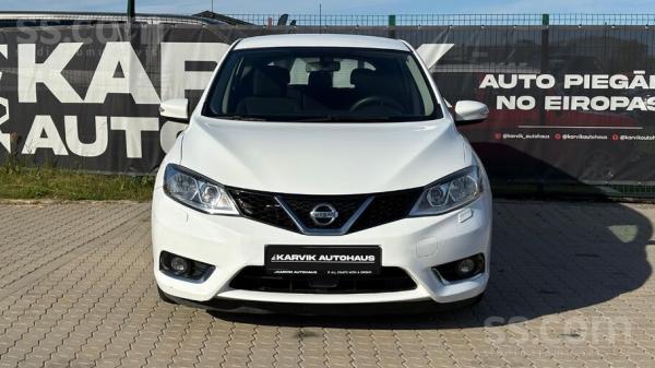 White Nissan Pulsar 2016 in Liepaja, with an engine capacity of 1.50 L and mileage of 182 thousand km for 4750 €, photo 1 on AUTOMOTO.COM.LV