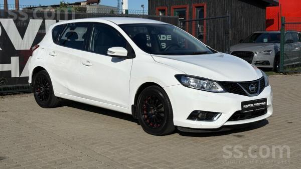 White Nissan Pulsar 2016 in Liepaja, with an engine capacity of 1.50 L and mileage of 182 thousand km for 4750 €, photo 2 on AUTOMOTO.COM.LV