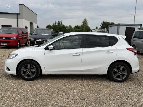 White Nissan Pulsar 2016 in Siauliai, with an engine capacity of 1.20 L and mileage of 97 thousand km for 5300 €, photo 9 on AUTOMOTO.COM.LV