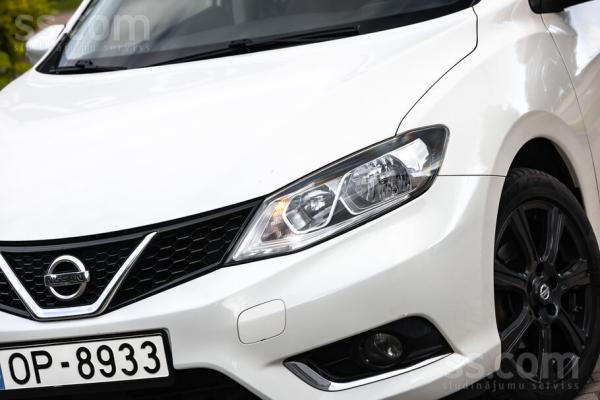 White Nissan Pulsar 2016 in Jelgava, with an engine capacity of 1.20 L and mileage of 0 thousand km for 4990 €, photo 3 on AUTOMOTO.COM.LV