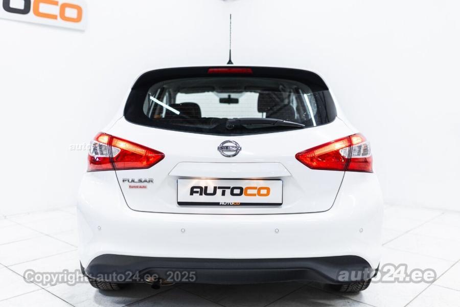 White Nissan Pulsar 2017 in Tallinn, with an engine capacity of 1.20 L and mileage of 144 thousand km for 6999 €, photo 6 on AUTOMOTO.COM.LV