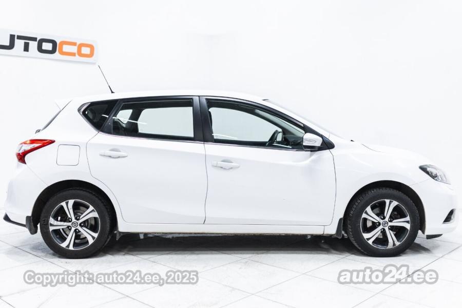 White Nissan Pulsar 2017 in Tallinn, with an engine capacity of 1.20 L and mileage of 144 thousand km for 6999 €, photo 8 on AUTOMOTO.COM.LV