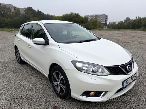 White Nissan Pulsar 2015 in Tallinn, with an engine capacity of 1.20 L and mileage of 139 thousand km for 6500 €, photo 3 on AUTOMOTO.COM.LV