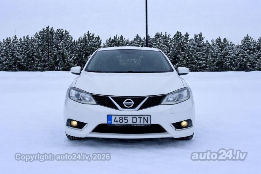 White Nissan Pulsar 2017 in Tallinn, with an engine capacity of 1.20 L and mileage of 113 thousand km for 6599 €, photo 2 on AUTOMOTO.COM.LV