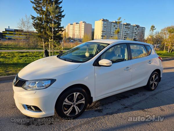 White Nissan Pulsar 2017 in Tallinn, with an engine capacity of 1.20 L and mileage of 95 thousand km for 7700 €, photo 1 on AUTOMOTO.COM.LV