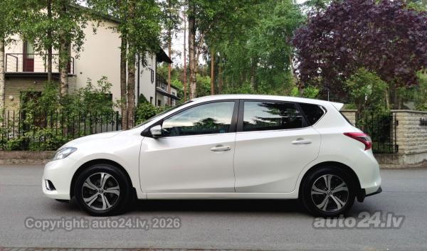 White Nissan Pulsar 2017 in Tallinn, with an engine capacity of 1.20 L and mileage of 96 thousand km for 8250 €, photo 5 on AUTOMOTO.COM.LV