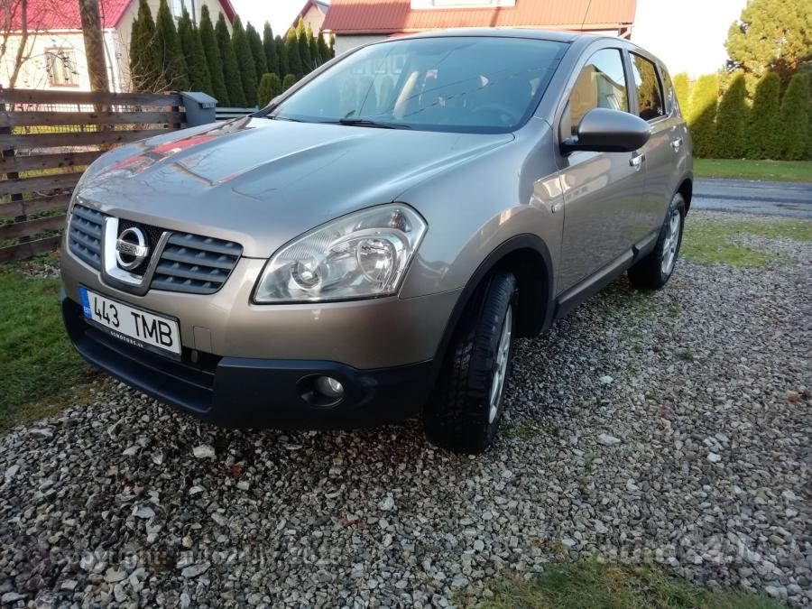 Beige Nissan Qashqai 2008 in Poltsamaa, with an engine capacity of 1.50 L and mileage of 319 thousand km for 2900 €, photo 1 on AUTOMOTO.COM.LV
