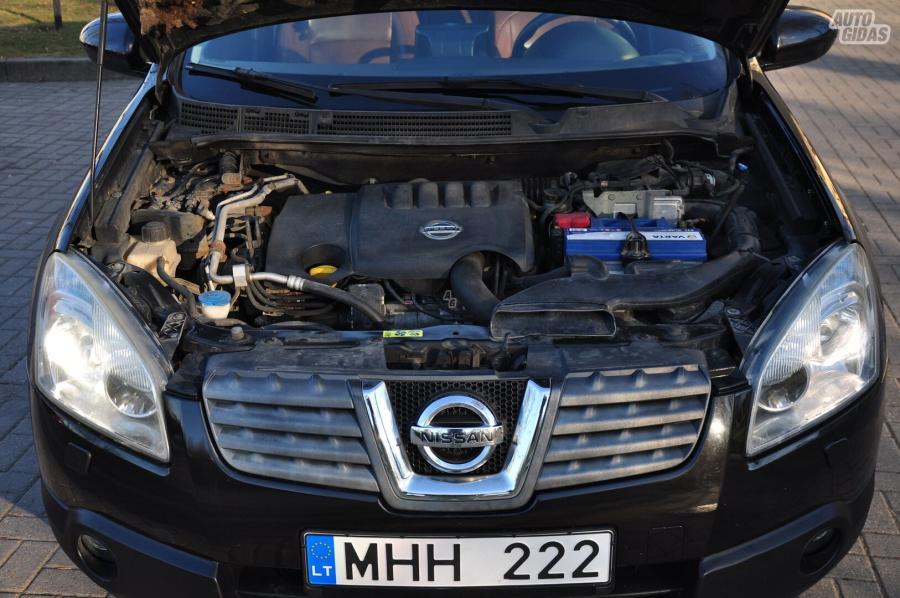 Black Nissan Qashqai 2007 in Siauliai, with an engine capacity of 2.00 L and mileage of 269 thousand km for 3750 €, photo 12 on AUTOMOTO.COM.LV