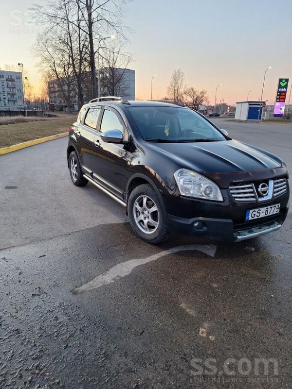 Melns Nissan Qashqai 2007 Jēkabpils, ar dzinēja tilpumu 2.00 L un nobraukumu 310 tūkst. km par 3250 €, foto 1 vietnē AUTOMOTO.COM.LV