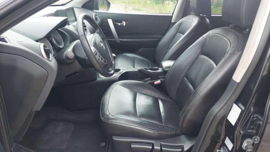 Melns Nissan Qashqai 2007 Utena, ar dzinēja tilpumu 2.00 L un nobraukumu 327 tūkst. km par 3450 €, foto 11 vietnē AUTOMOTO.COM.LV