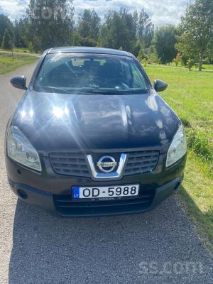 Black Nissan Qashqai 2007 in Rezekne, with an engine capacity of 1.50 L and mileage of 340 thousand km for 2600 €, photo  on AUTOMOTO.COM.LV
