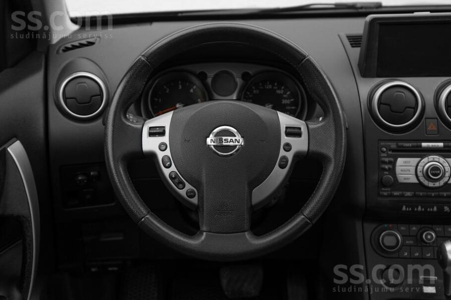 Melns Nissan Qashqai 2007 Rīga, ar dzinēja tilpumu 2.00 L un nobraukumu 239 tūkst. km par 3490 €, foto 21 vietnē AUTOMOTO.COM.LV