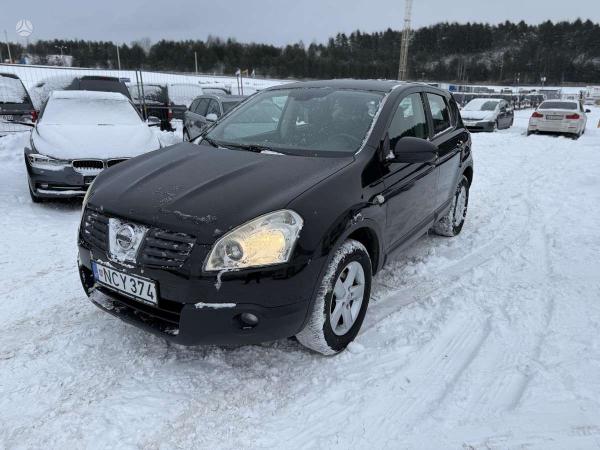 Black Nissan Qashqai 2008 in Vilnius, with an engine capacity of 1.46 L and mileage of 250 thousand km for 3200 €, photo 1 on AUTOMOTO.COM.LV