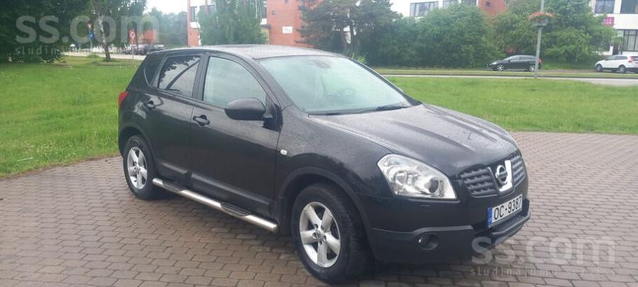 Melns Nissan Qashqai 2008 Jūrmala, ar dzinēja tilpumu 1.60 L un nobraukumu 290 tūkst. km par 2880 €, foto 5 vietnē AUTOMOTO.COM.LV