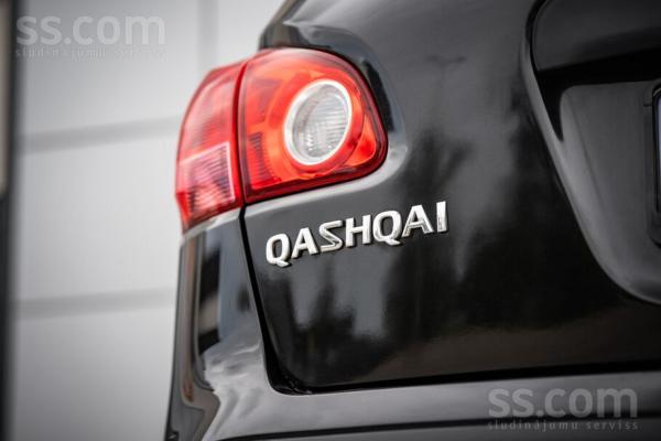 Black Nissan Qashqai 2008 in Riga, with an engine capacity of 2.00 L and mileage of 267 thousand km for 2950 €, photo 7 on AUTOMOTO.COM.LV