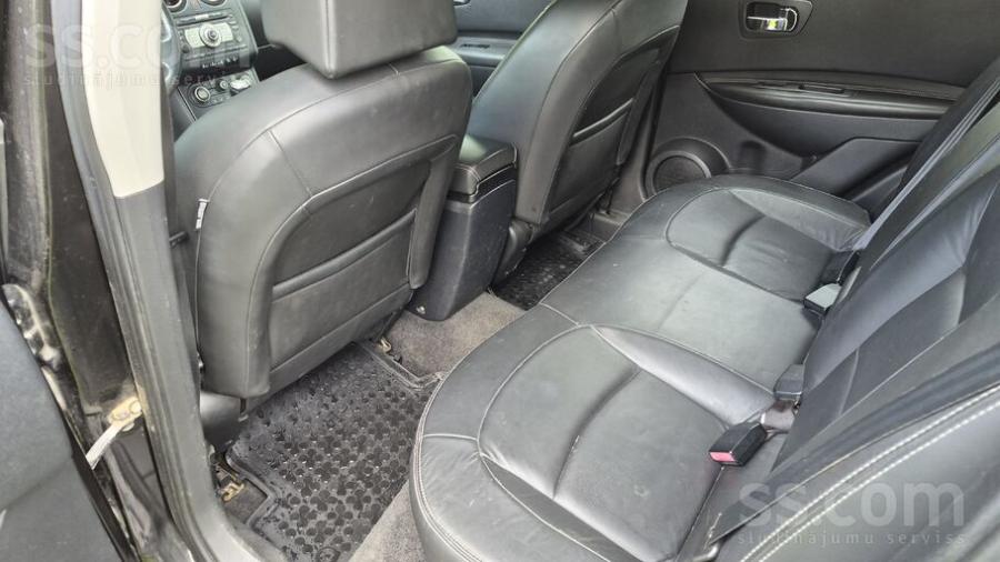 Melns Nissan Qashqai 2008 Rīga, ar dzinēja tilpumu 1.90 L un nobraukumu 302 tūkst. km par 2500 €, foto 15 vietnē AUTOMOTO.COM.LV