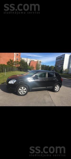 Черный Ниссан Кашкай 2008 в Рига, объемом двигателя 2.00 л и пробегом 310 тыс. км за 2800 €, фото  на AUTOMOTO.COM.LV