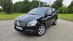 Melns Nissan Qashqai 2008 Alīta, ar dzinēja tilpumu 1.46 L un nobraukumu 290 tūkst. km par 2900 €, foto  vietnē AUTOMOTO.COM.LV