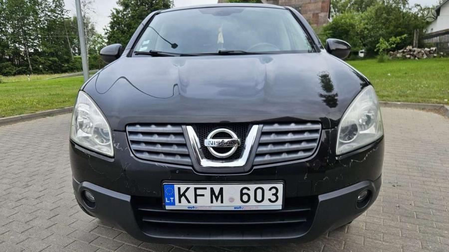 Melns Nissan Qashqai 2008 Alīta, ar dzinēja tilpumu 1.46 L un nobraukumu 290 tūkst. km par 2900 €, foto 3 vietnē AUTOMOTO.COM.LV