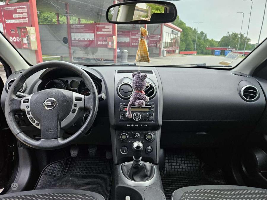 Melns Nissan Qashqai 2008 Alīta, ar dzinēja tilpumu 1.46 L un nobraukumu 290 tūkst. km par 2900 €, foto 12 vietnē AUTOMOTO.COM.LV
