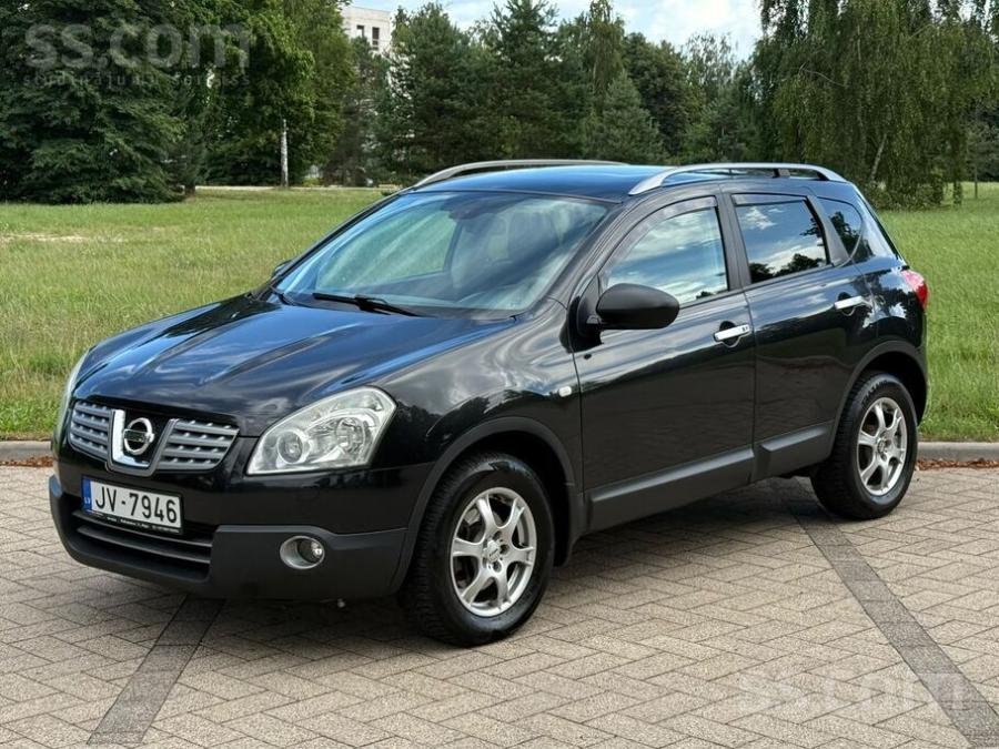 Черный Ниссан Кашкай 2008 в Рига, объемом двигателя 2.00 л и пробегом 0 тыс. км за 2590 €, фото 1 на AUTOMOTO.COM.LV