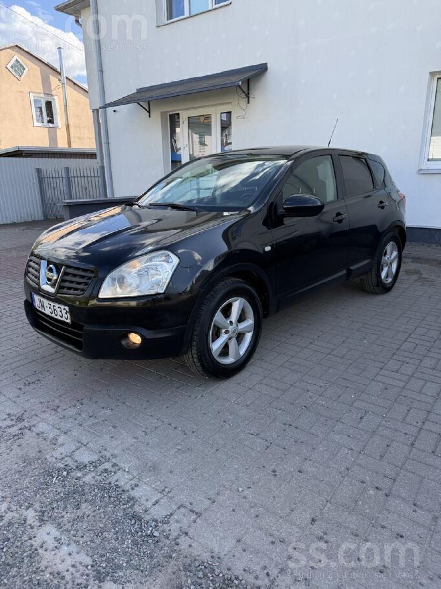 Черный Ниссан Кашкай 2008 в Елгава, объемом двигателя 1.50 л и пробегом 310 тыс. км за 2500 €, фото 3 на AUTOMOTO.COM.LV