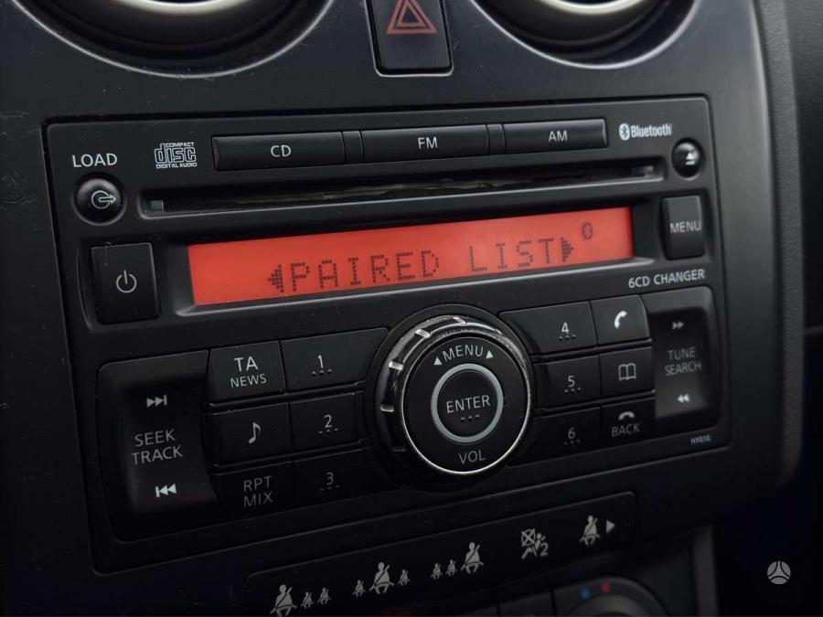 Черный Ниссан Кашкай 2008 в Каунас, объемом двигателя 1.50 л и пробегом 326 тыс. км за 3999 €, фото 14 на AUTOMOTO.COM.LV
