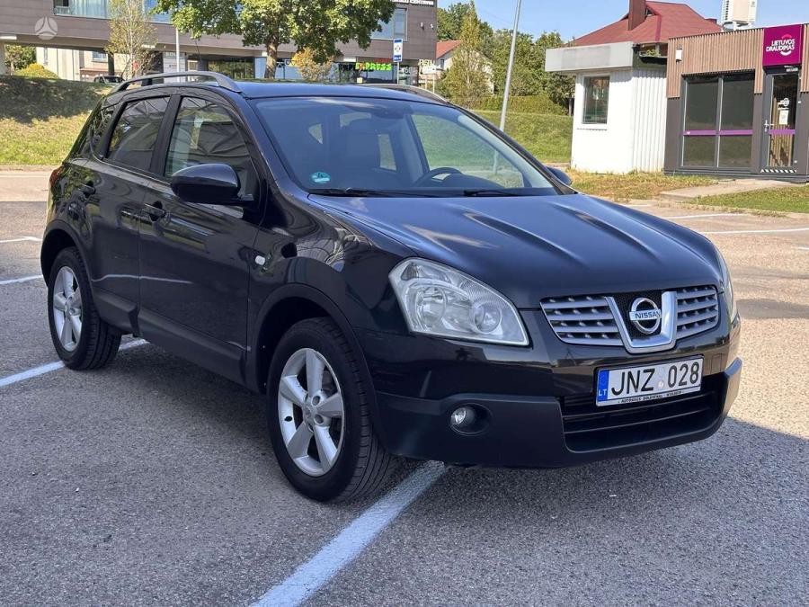 Melns Nissan Qashqai 2008 Jonava, ar dzinēja tilpumu 1.46 L un nobraukumu 280 tūkst. km par 3499 €, foto 10 vietnē AUTOMOTO.COM.LV