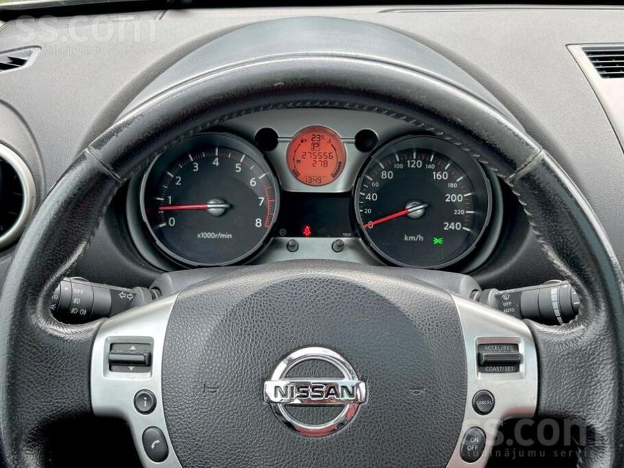 Black Nissan Qashqai 2008 in Riga, with an engine capacity of 2.00 L and mileage of 275 thousand km for 2990 €, photo 22 on AUTOMOTO.COM.LV
