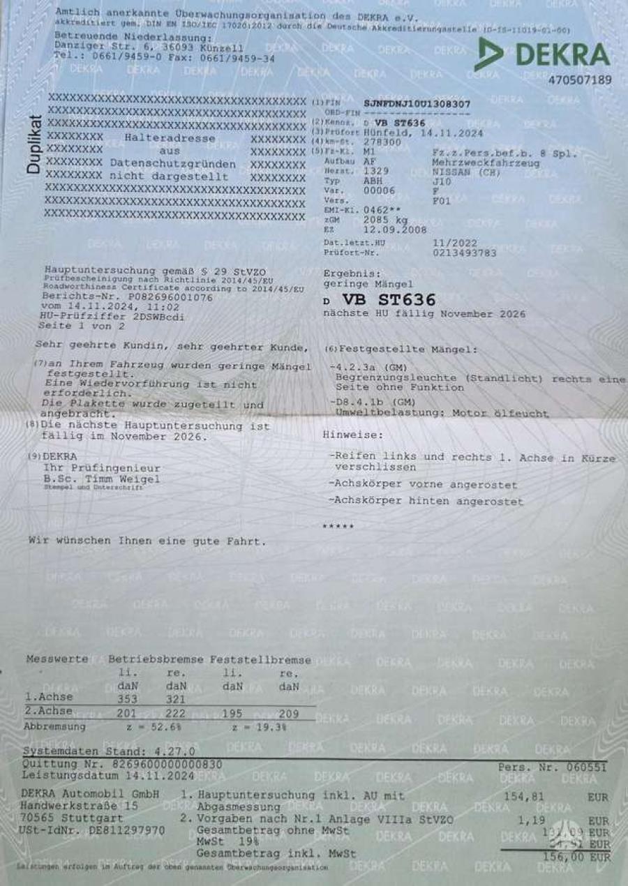 Черный Ниссан Кашкай 2008 в Каунас, объемом двигателя 2.00 л и пробегом 290 тыс. км за 3350 €, фото 27 на AUTOMOTO.COM.LV