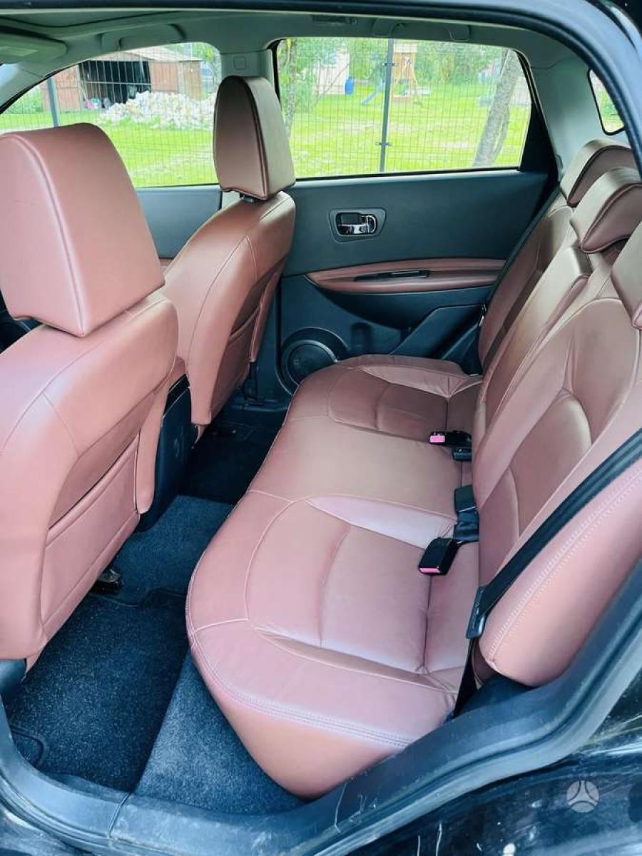 Melns Nissan Qashqai 2008 Viļņa, ar dzinēja tilpumu 2.00 L un nobraukumu 275 tūkst. km par 2550 €, foto 9 vietnē AUTOMOTO.COM.LV