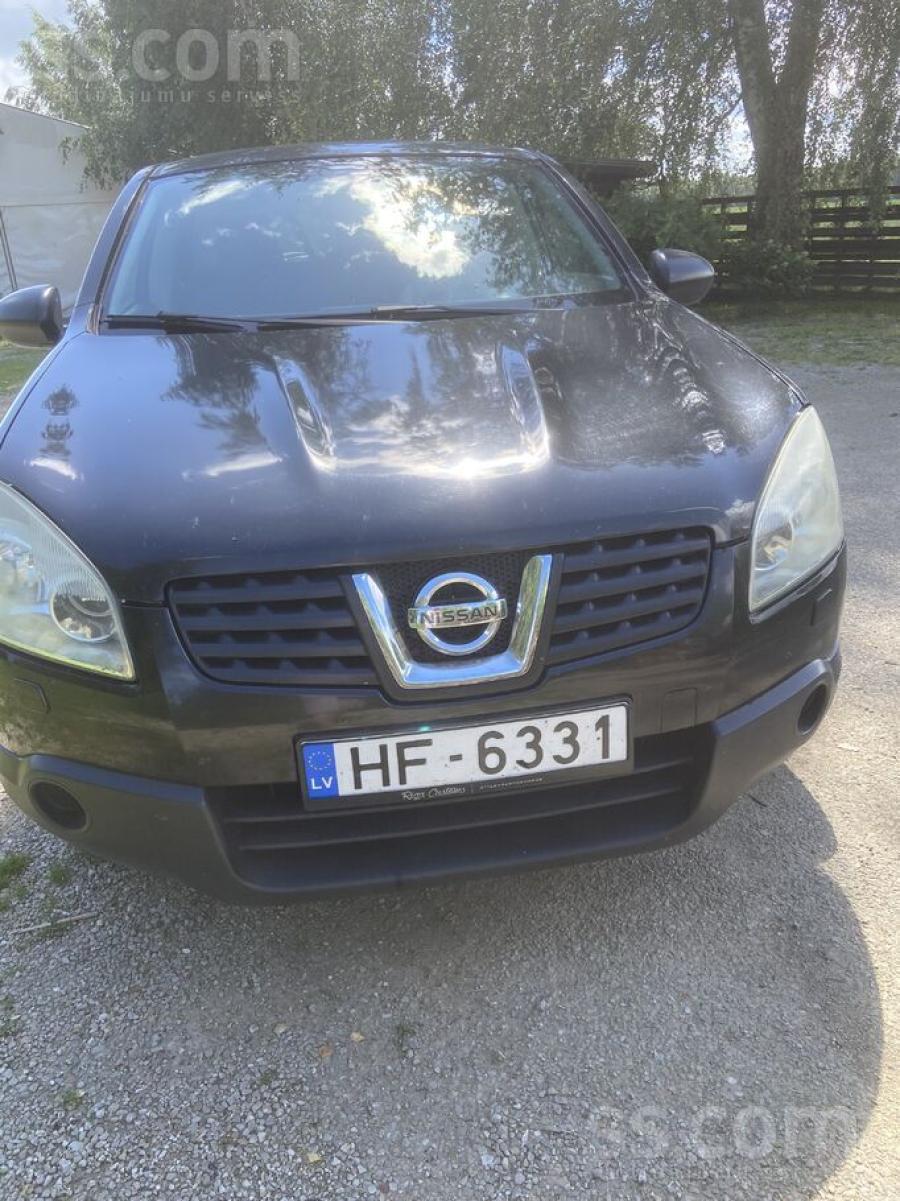Melns Nissan Qashqai 2008 Bauska, ar dzinēja tilpumu 2.00 L un nobraukumu 267 tūkst. km par 2500 €, foto 1 vietnē AUTOMOTO.COM.LV