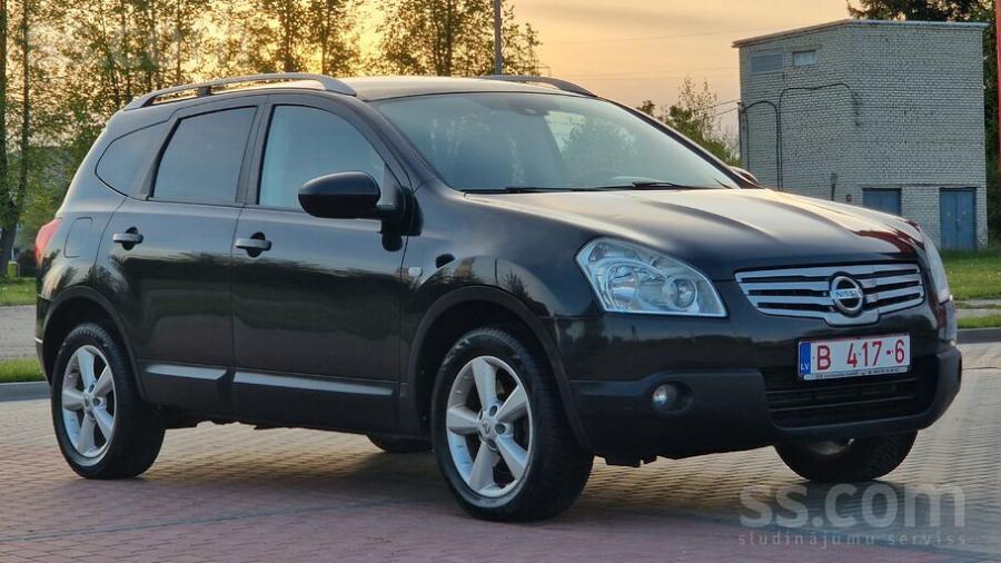 Melns Nissan Qashqai 2009 Jelgava, ar dzinēja tilpumu 2.00 L un nobraukumu 346 tūkst. km par 3450 €, foto 1 vietnē AUTOMOTO.COM.LV