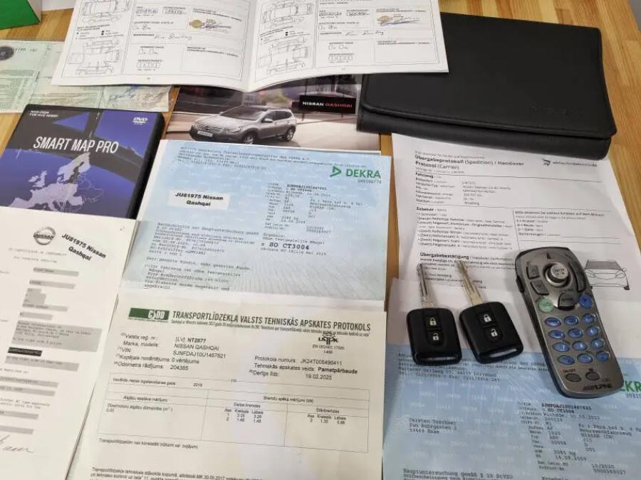 Melns Nissan Qashqai 2009 Jēkabpils, ar dzinēja tilpumu 2.00 L un nobraukumu 205 tūkst. km par 5800 €, foto 32 vietnē AUTOMOTO.COM.LV