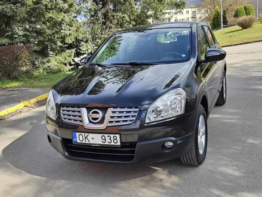 Melns Nissan Qashqai 2009 Jēkabpils, ar dzinēja tilpumu 1.50 L un nobraukumu 293 tūkst. km par 5290 €, foto 1 vietnē AUTOMOTO.COM.LV