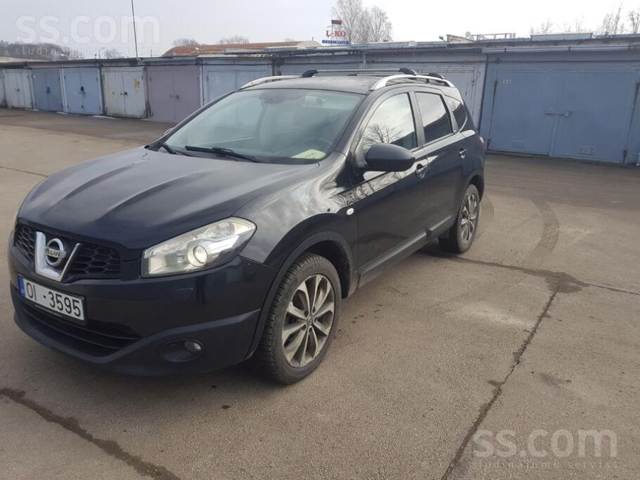 Черный Ниссан Кашкай 2010 в Рига, объемом двигателя 2.00 л и пробегом 338 тыс. км за 4100 €, фото 1 на AUTOMOTO.COM.LV