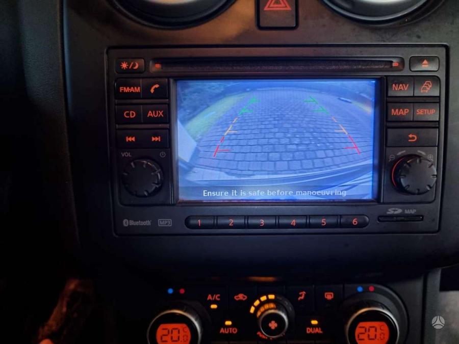 Melns Nissan Qashqai 2010 Kauņa, ar dzinēja tilpumu 2.00 L un nobraukumu 311 tūkst. km par 4200 €, foto 9 vietnē AUTOMOTO.COM.LV