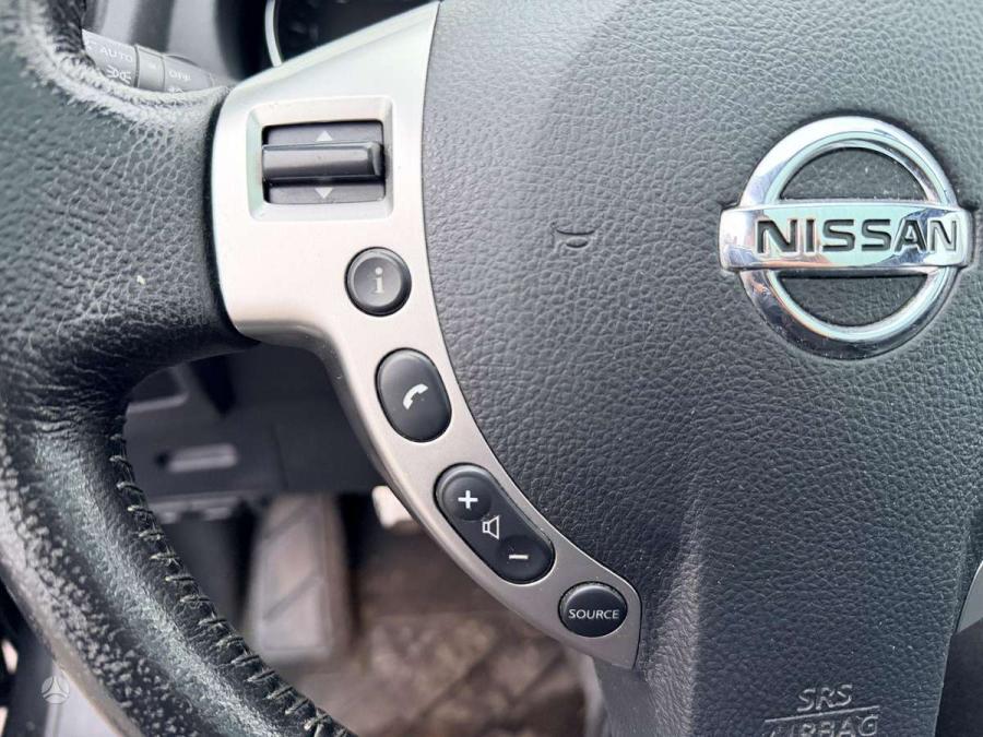 Melns Nissan Qashqai 2011 Tauragė, ar dzinēja tilpumu 1.46 L un nobraukumu 220 tūkst. km par 5499 €, foto 16 vietnē AUTOMOTO.COM.LV