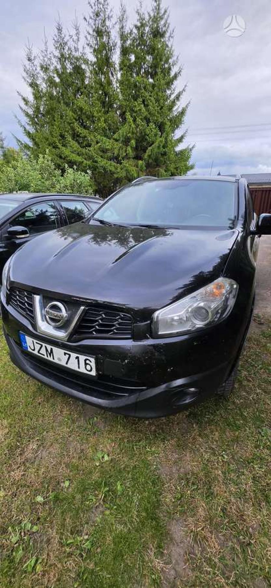Black Nissan Qashqai 2011 in Kaunas, with an engine capacity of 1.46 L and mileage of 316 thousand km for 2999 €, photo 6 on AUTOMOTO.COM.LV