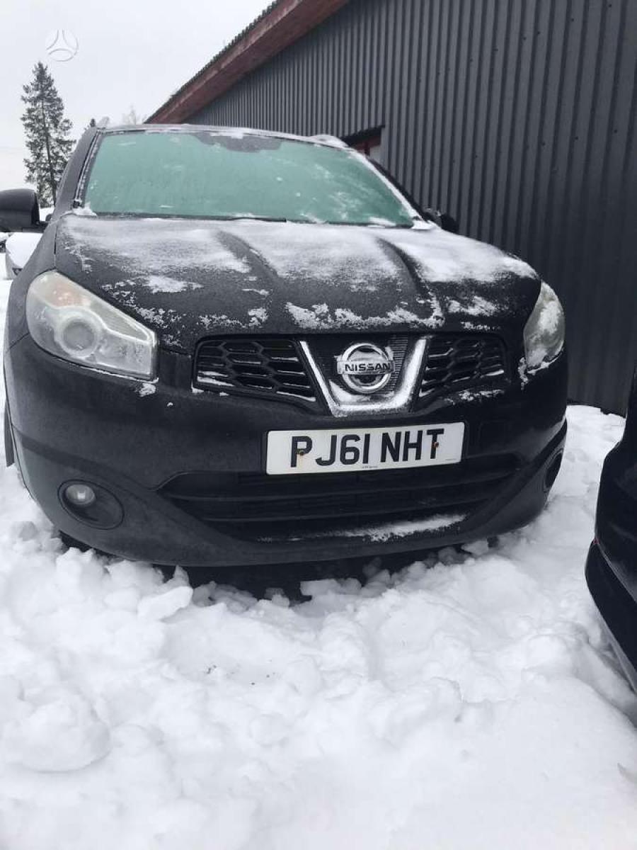 Melns Nissan Qashqai 2012 Tauragė, ar dzinēja tilpumu 1.46 L un nobraukumu 170 tūkst. km par 1900 €, foto 1 vietnē AUTOMOTO.COM.LV