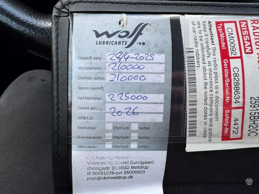 Melns Nissan Qashqai 2012 Jurbarkas, ar dzinēja tilpumu 1.46 L un nobraukumu 242 tūkst. km par 5250 €, foto 21 vietnē AUTOMOTO.COM.LV